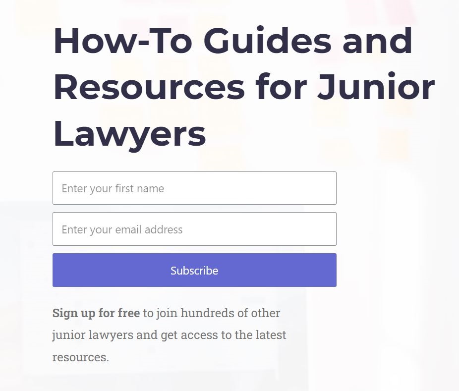Practising Law - How-To Guides and Resources for Junior Lawyers Practising Law - How-To Guides and Resources for Junior Lawyers